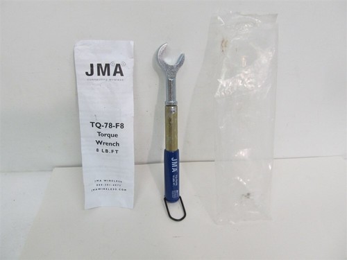 JMA TQ-78-F8 , 7/8", 8F+ lbs, Torque Wrench for Andrew 7-18 DIN ...