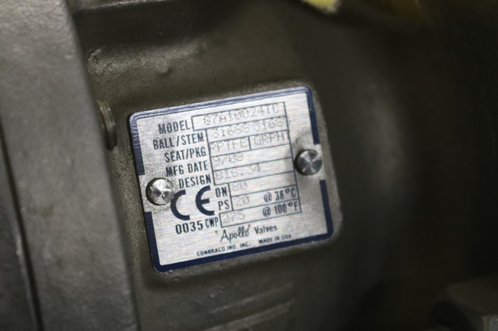 AMES 2000 SS Backflow Check Valve Assembley Appolo Ball Valves 3" | eBay