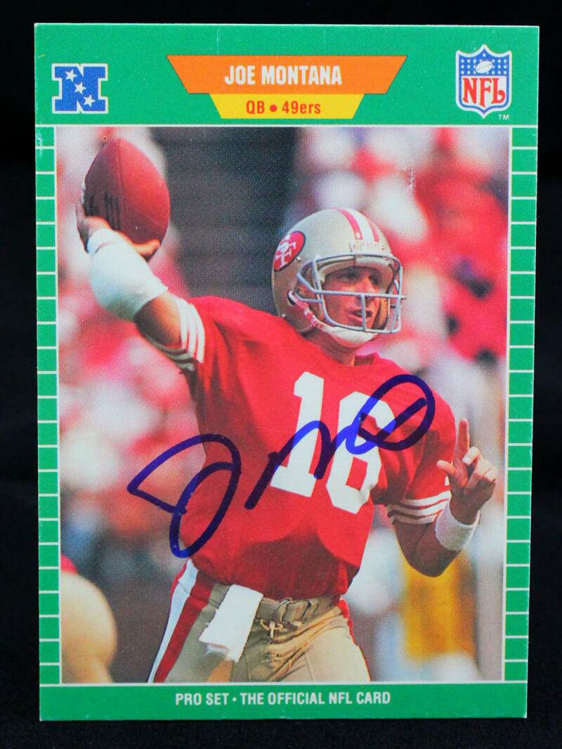 Joe Montana | Autographed Football Memorabilia & NFL Merchandise