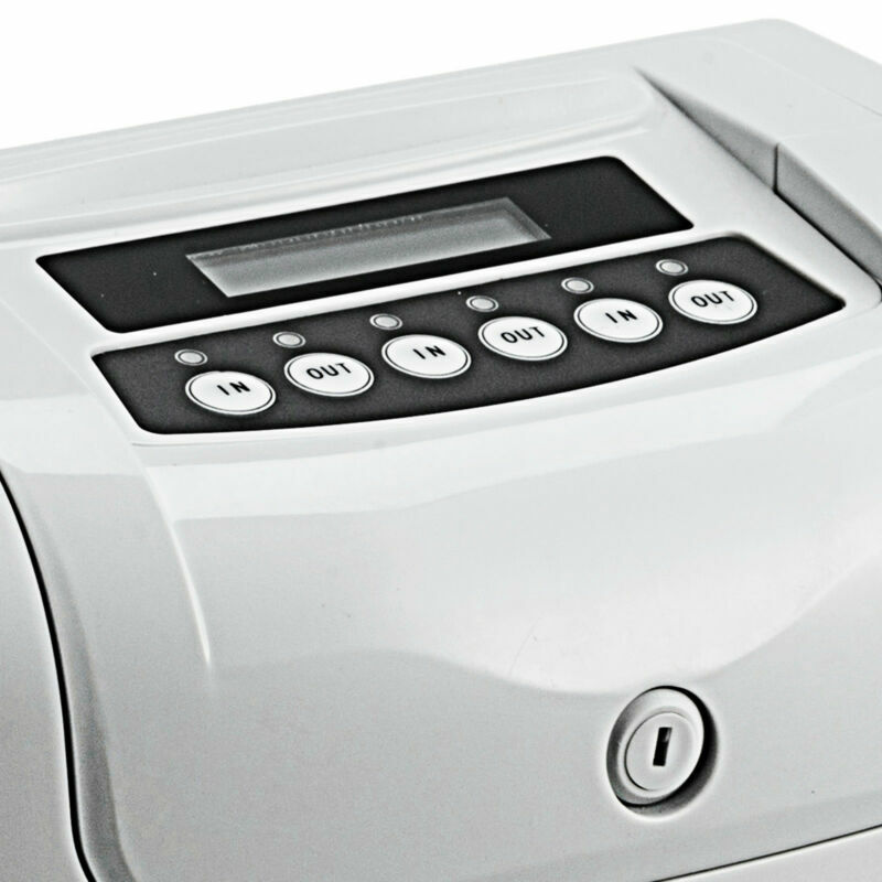 Employee Time Attendance Time Clock Electronic Recorder Bundy Timecards ...