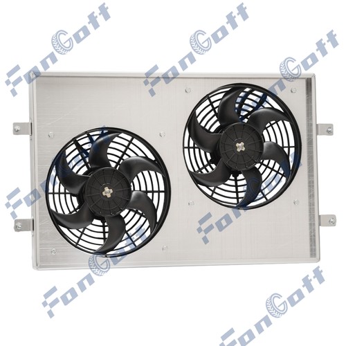 Aluminum Shroud+Electric Fan For 1963-1974 AMC Javelin AMX Rambler V8 ...