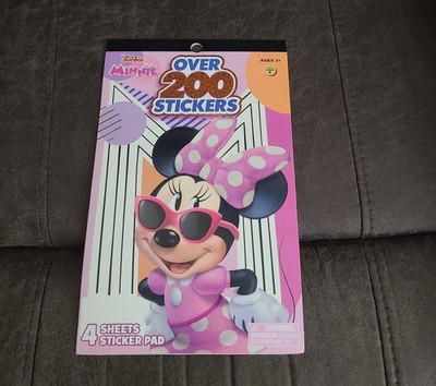 Disney Junior Minnie Mouse Stickers - 4 Sheets- Over 200 Stickers | eBay