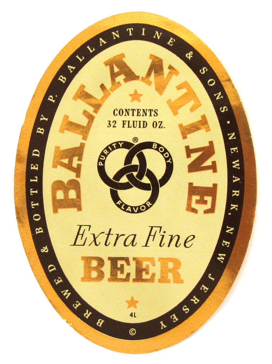 Ballantine Beer Logo P. Ballantine & Sons Brewing Company: Ballantine