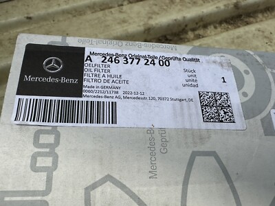 GENUINE MERCEDES BENZ TRANSMISSION FILTER A2463772400 2463772400 | eBay