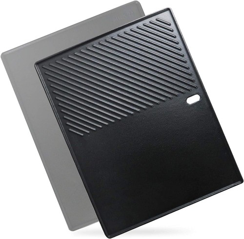 Cast Iron Reversible Grill Stove Top Griddle Pan Grill Griddle Plate ...