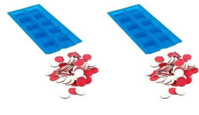 Set of 2 x Ten Frame Tray AND 25 Double Sided Foam Counters Learning ...
