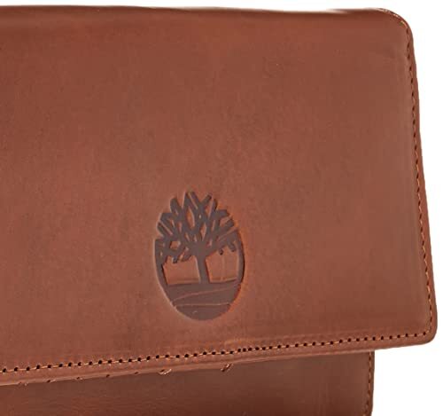 Timberland womens Wallet Purse RFID Leather Crossbody Bag, Cognac ...