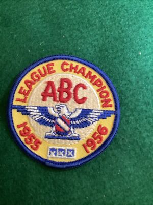 ABC League Champion Bowling Patch | eBay
