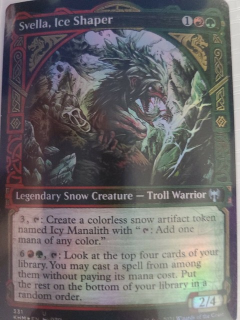 MTG Svella, Ice Shaper Kaldheim 331 Regular Uncommon for sale online | eBay