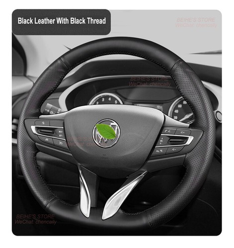Custom Microfiber Leather Car Steering Wheel Cover For Buick Verone Pro ...