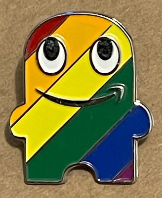 LGBTQ glamazon small Gay Pride rainbow Amazon Peccy Pin | eBay