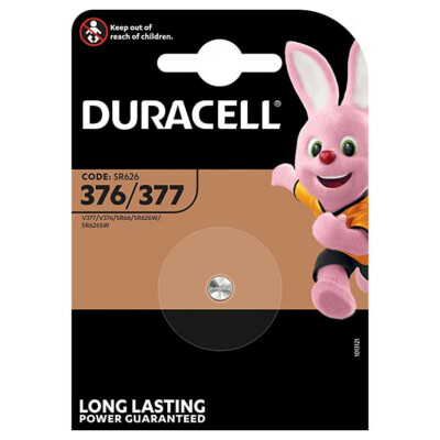 Duracell 377 376 SR626 1.5V Silver Oxide Watch Battery V377 V376 SR626W ...