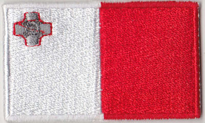 Malta Country Flag Embroidered Patch T4 | eBay UK