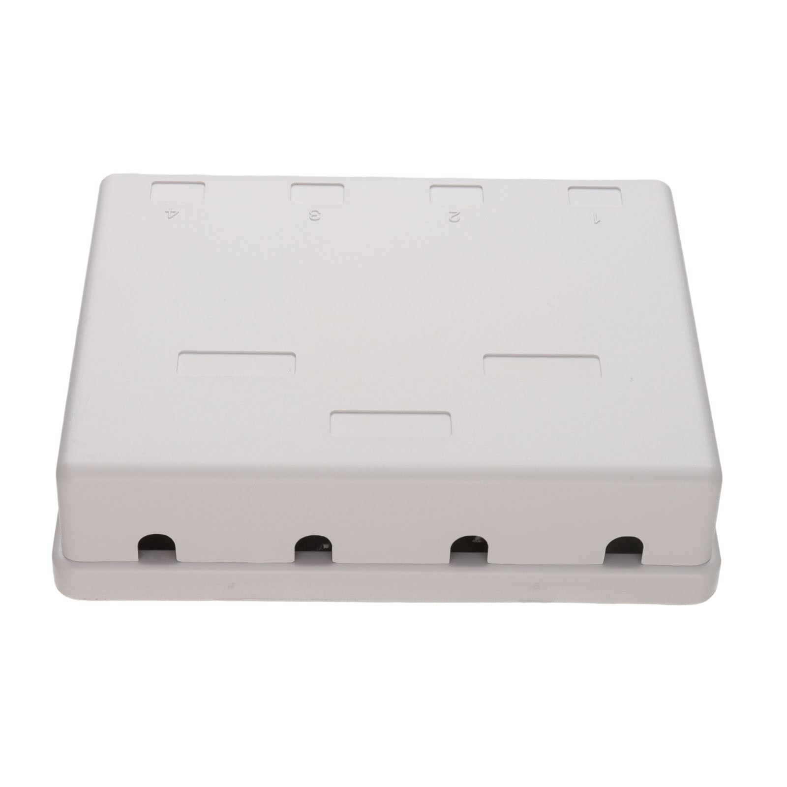 CAT6 Surface Mount RJ45 Socket for Ethernet Network Cable Tool-less 1/2 ...