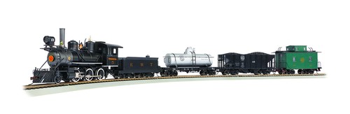 Bachmann Trains - East Broad - Freight Ready to Run Electric Train Set ...