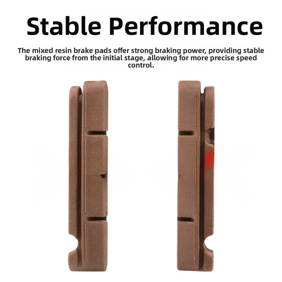 Road Bike Brake Pads Carbon Fiber for Rim Brake V Brake C Brake With ...