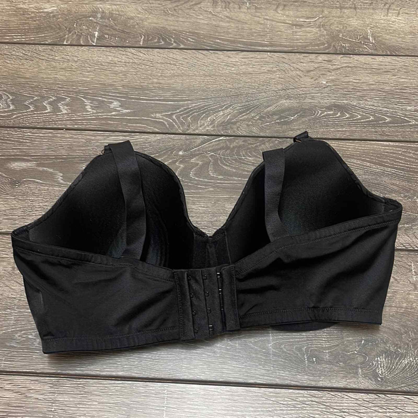 Olga Black Lace Bra Women's Size 40D - Gem