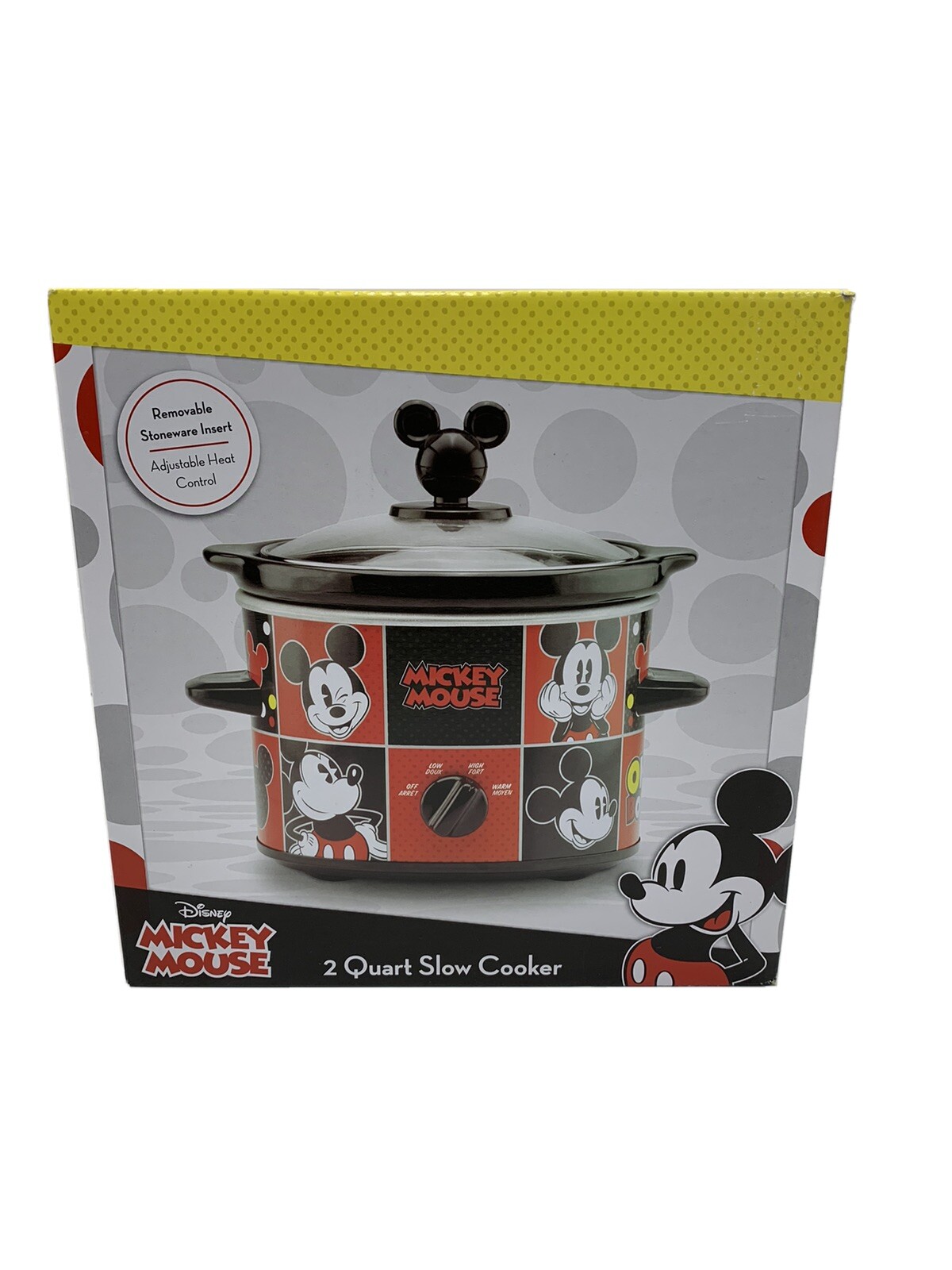Disney Dcm-200cn Mickey Mouse Slow Cooker 2 Quart for sale online | eBay