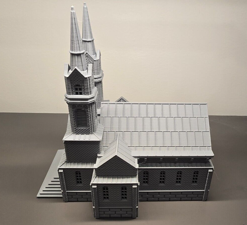 N scale Church Building 1:160 | eBay