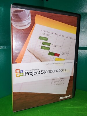 CIB w/ Product Key - Microsoft Office Project Standard 2003 Software ...