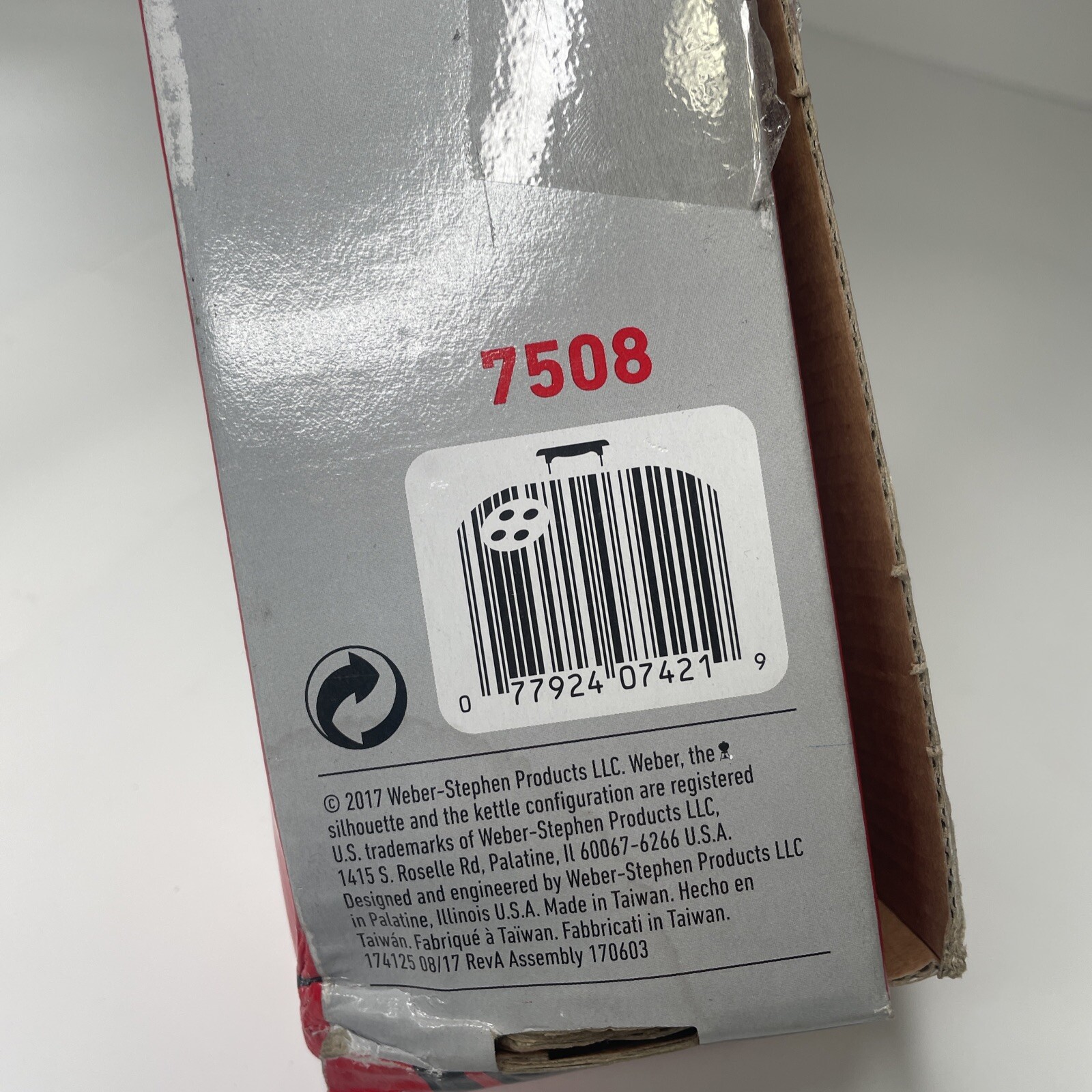 Spirit E 210 OEM Weber 10409 Burner Tube Set Grill Parts