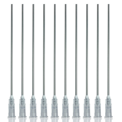 Long 8cm 80mm Blunt Tip Syringe Needle Luer Cap Oil Glue Dispensing ...