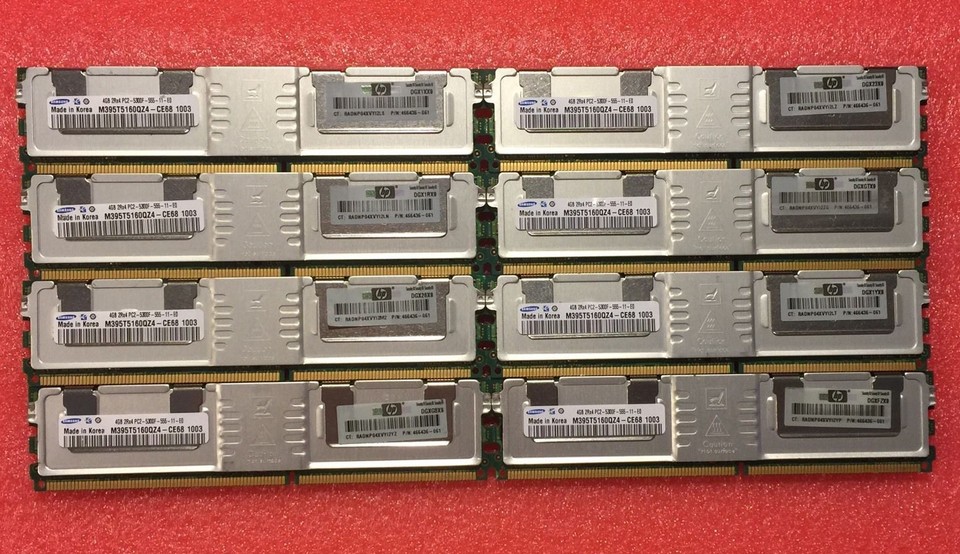 32GB 8x4GB Memory kit FOR IBM System x3650 1914, 7979-x 1 YEAR WARRANTY ...
