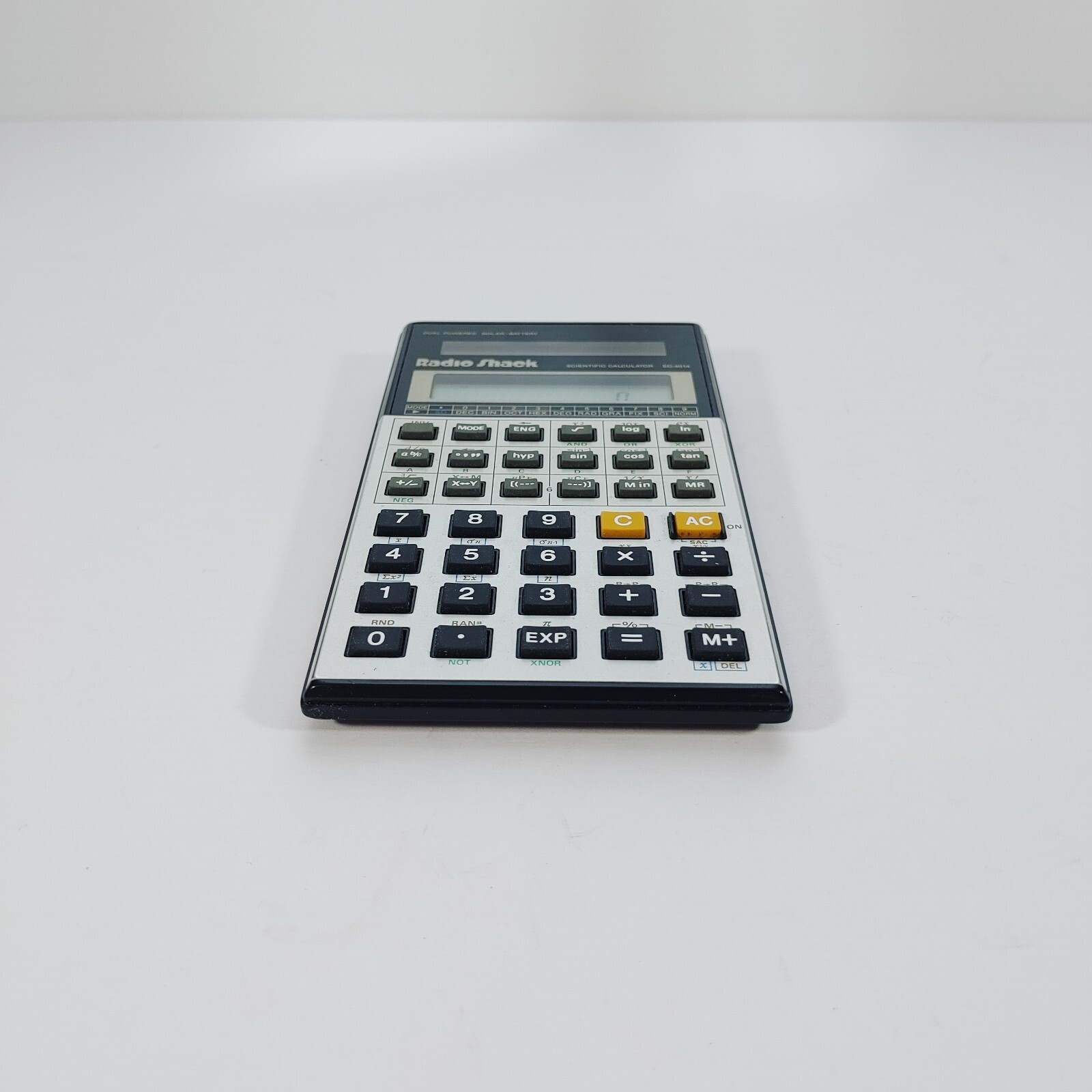 Vintage Scientific Calculator EC-4014 Radio Shack Solar Powered Tested ...