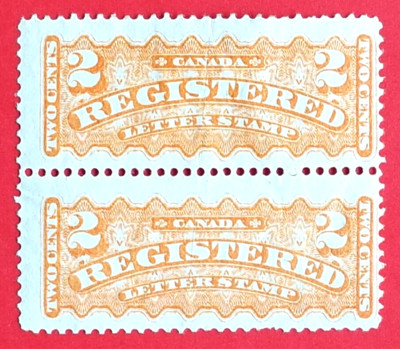 Canada Stamp # F1 Registration Stamp 1MNH/1MH CV$300 | eBay