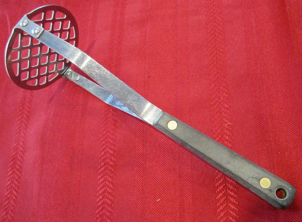 YOU CHOOSE Ekco Flint Vanadium Wood Handle Utensil Spatula Spoon Masher ...