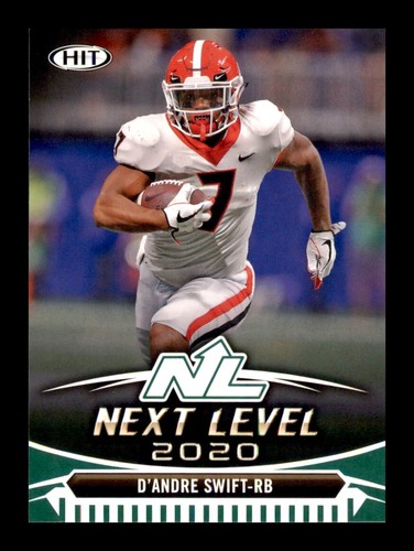 2020 SAGE HIT Next Level Green D'andre Swift #98 Rookie RC ID: 11552 | eBay