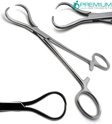 Lewin Holding Forceps 7" Serrated Orthopedic Clamp Surgical Instruments ...