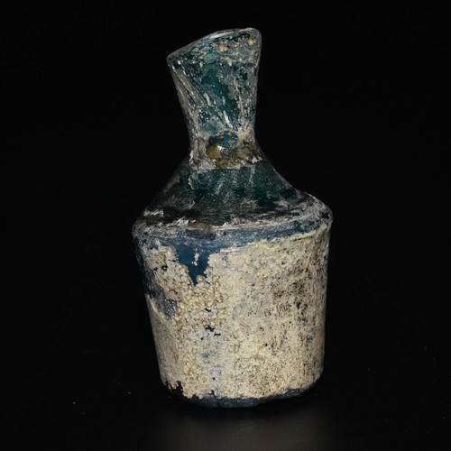 Rare Ancient Roman Glass Bottle Container with Iridescent Patina C. 1st ...