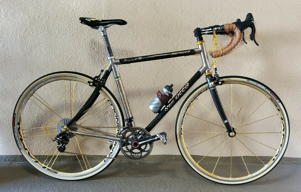 SEROTTA LEGEND TI TITANUIM / CARBON FULL CAMPY SUPER RECORD 56CM CUSTOM ...