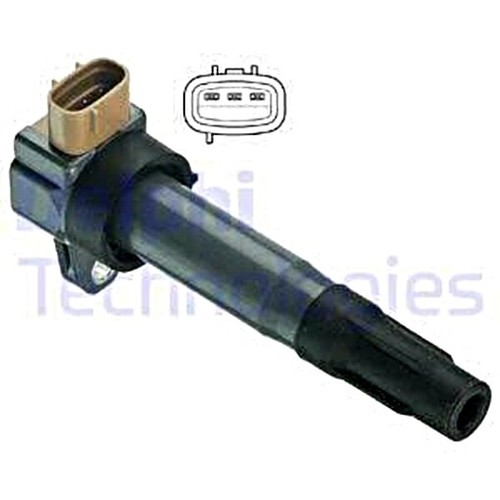 DELPHI Ignition Coil For SUZUKI Grand Vitara II Kizashi 08-15 33400 ...