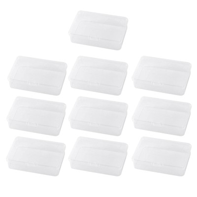 Storage Container Sundries Box with Cover Produce Saver Box Card ...