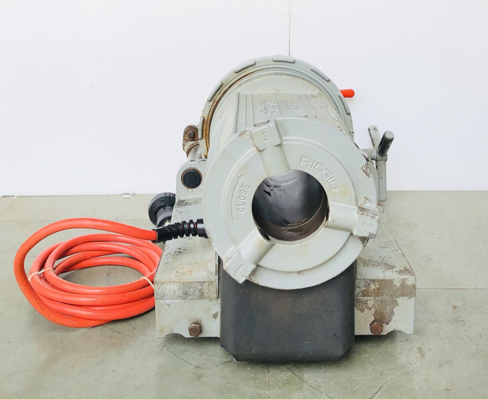 RIDGID 1233 PIPE THREADER/ THREADING MACHINE 115V 1/2"-3" WITHOUT DIE ...