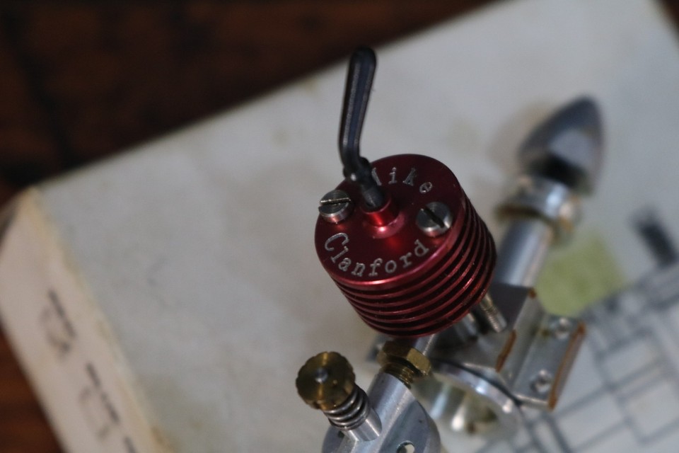 Clan 0.24 Diesel Engine Rare RC Model Aircraft Mike Clanford Mega Rare ...