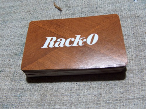 Rack-O RackO Game Replacements 60 Cards BROWN - Set of Racko Cards | eBay