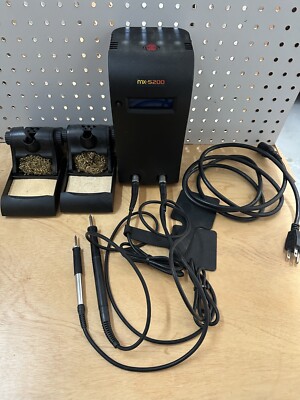 METCAL MX-5200 Soldering Rework Station Dual Port Hand Piece & Micro ...