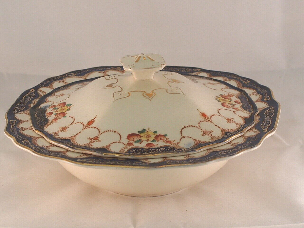 Myott Son & Co England "Rosemary" Lidded Vegetable Tureen c1930 | eBay
