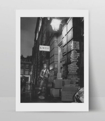 David Bowie A3 Size Poster Ziggy Stardust Spiders Album Cover Mick ...