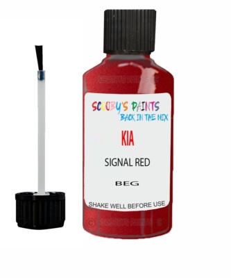 Paint For Kia Signal Red Beg Picanto,Rio,Shuma,Sportage,Stonic Touch Up ...