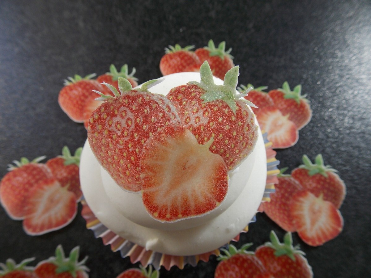 Marzipan Cake Decorations Edible Wafer Cupcake Toppers - Cars – Cake ...