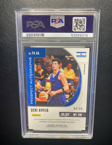 2020-21 Panini Prizm Draft Picks - Prospect Autographs Deni Avdija #PA ...