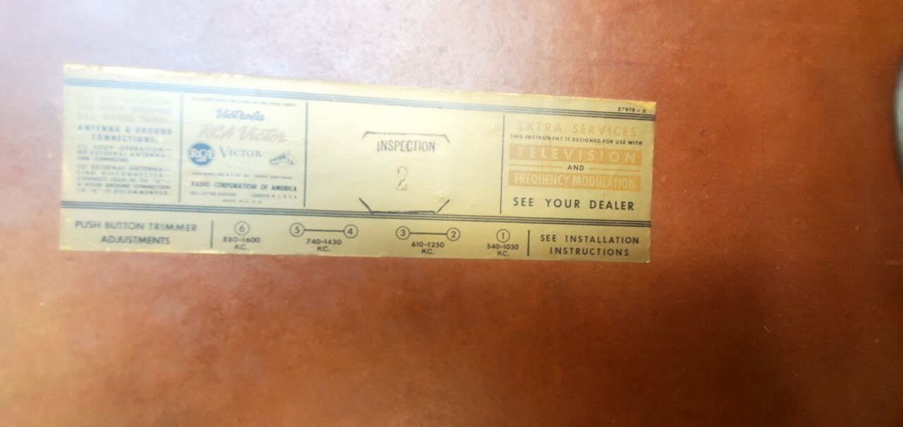 **SOLD**RCA Radio-Phonograph-Combo Victroloa Model # 59Av | eBay