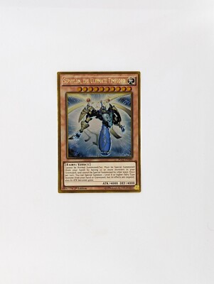 Yugioh - Sephylon, the Ultimate Timelord - PGL2-EN084 - Gold Rare -1st ...