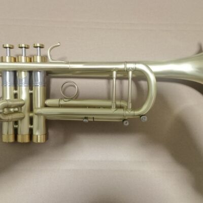 Baha Heavy duty Trumpet TR600G Brass Trumpet with Case - Professional ...