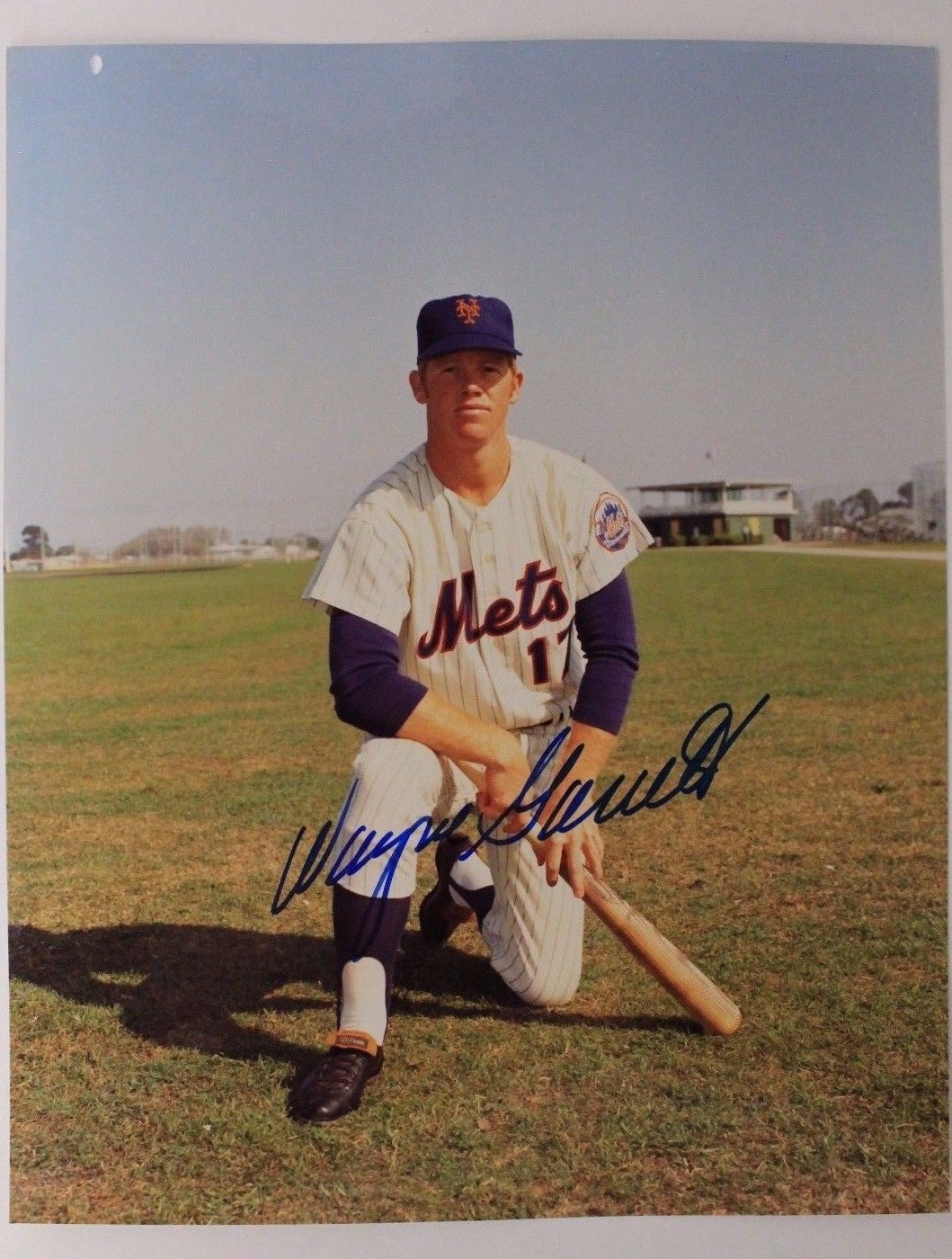 Wayne Garrett New York Mets Expos Autographed 8x10 Signed Photo 16B | eBay