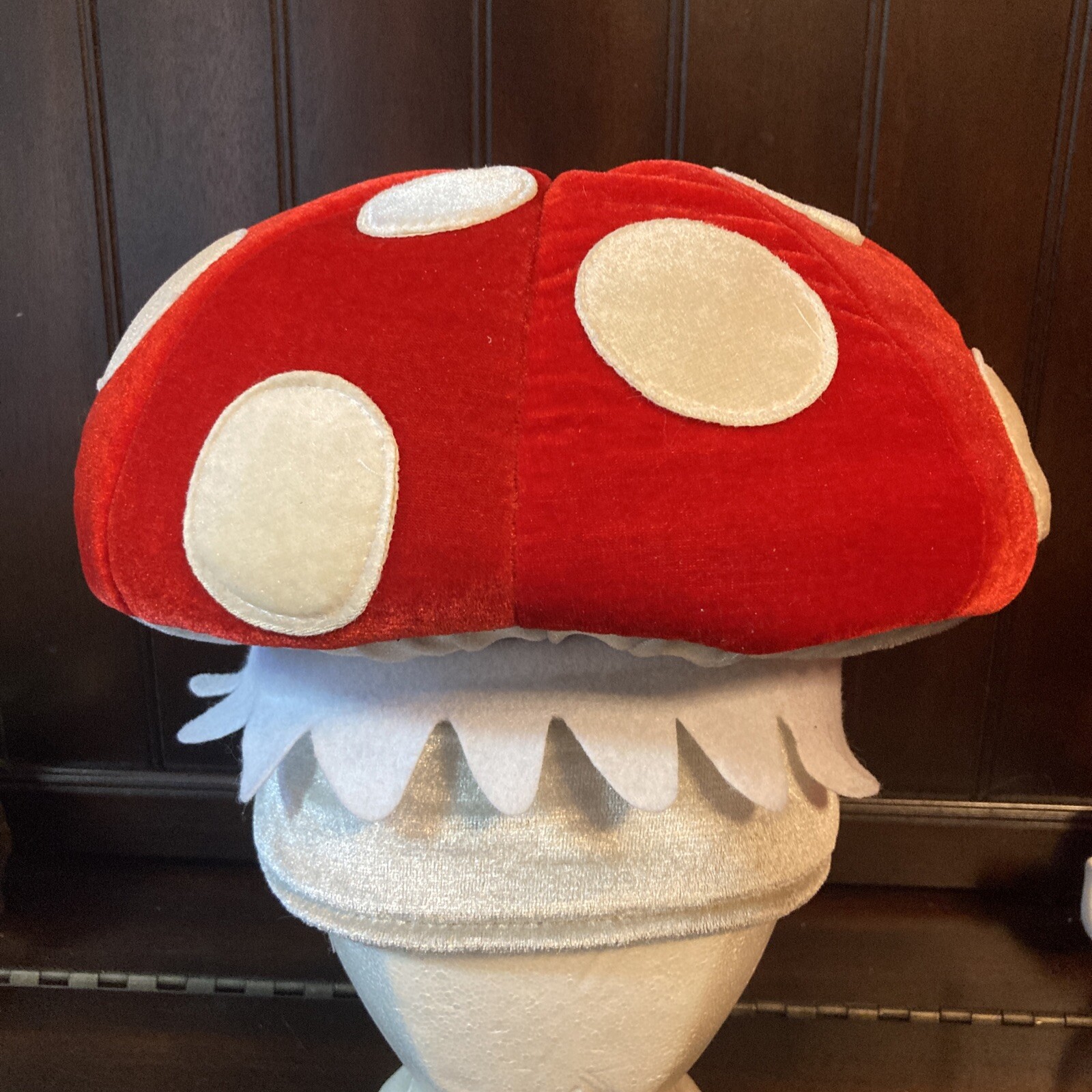 Elope Mushroom Hat Toadstool Red White Adjustable The… - Gem